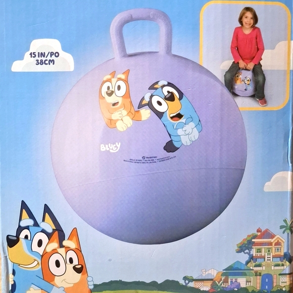 Hedstrom | Toys | Bluey Hopper Ball Purple | Poshmark